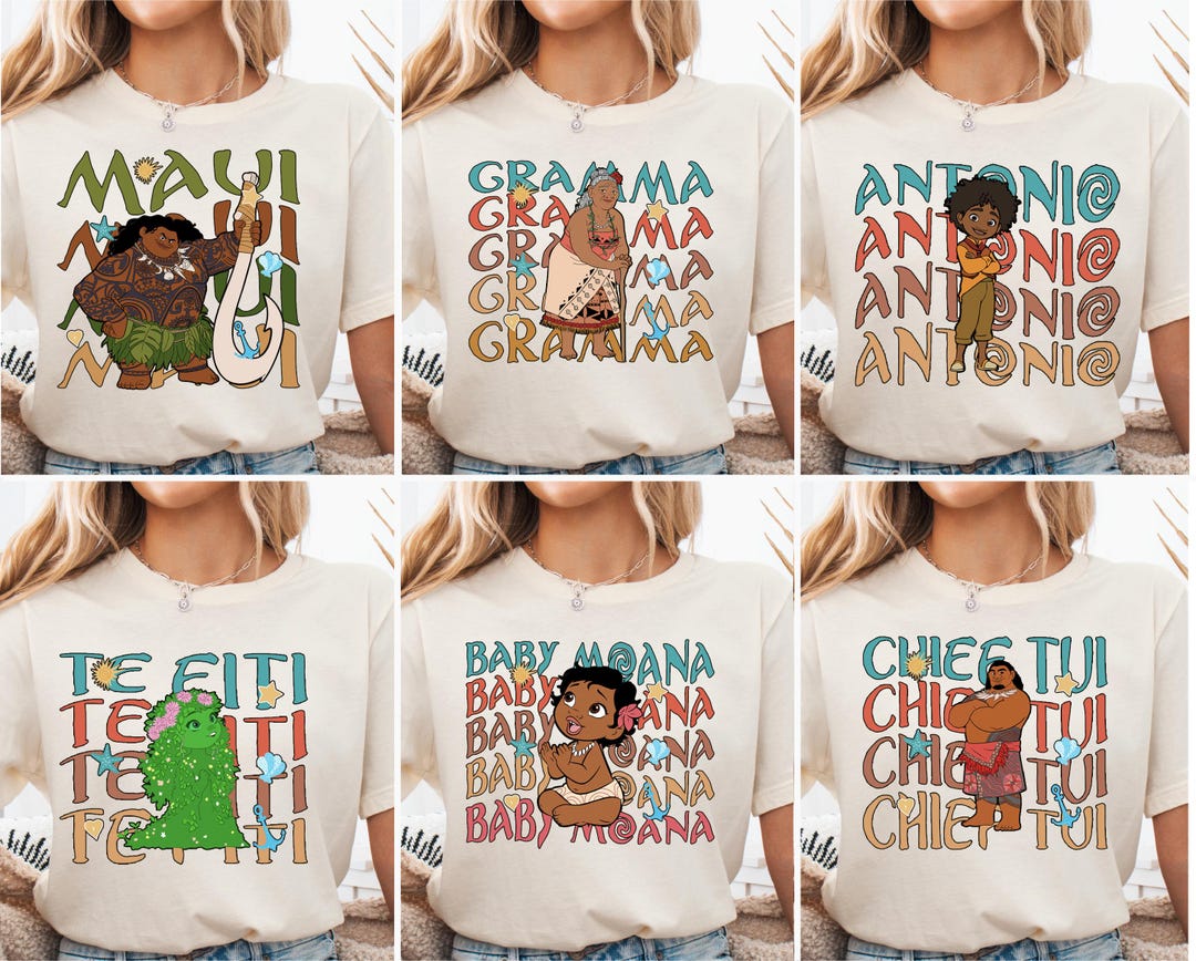 Disney Castle Moana Characters Shirt, Princess Moana Sweatshirt ...