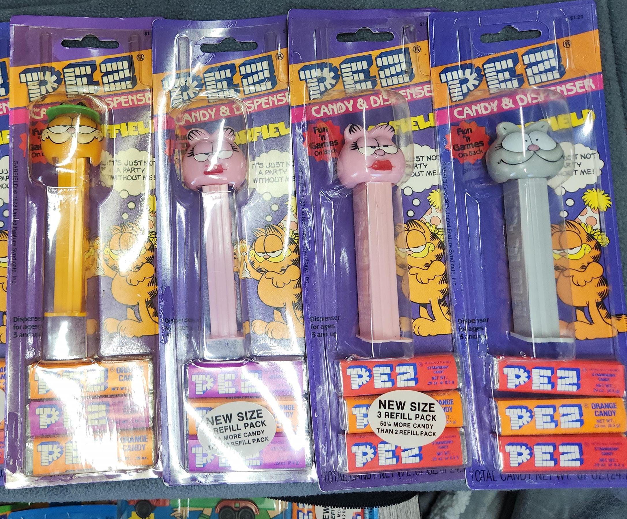 Vintage Pez Dispensers. Garfields and Friends and Variations. - Etsy