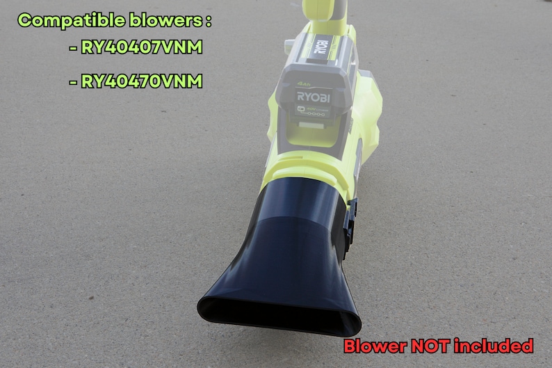 Car Drying Horizontal Nozzle for RYOBI 125 MPH 550 CFM 40-V Jet Fan ...