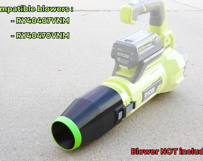 Ryobi Leaf Blower Flat Nozzle Attachment Tip, Better Air Flow for Ryobi ...