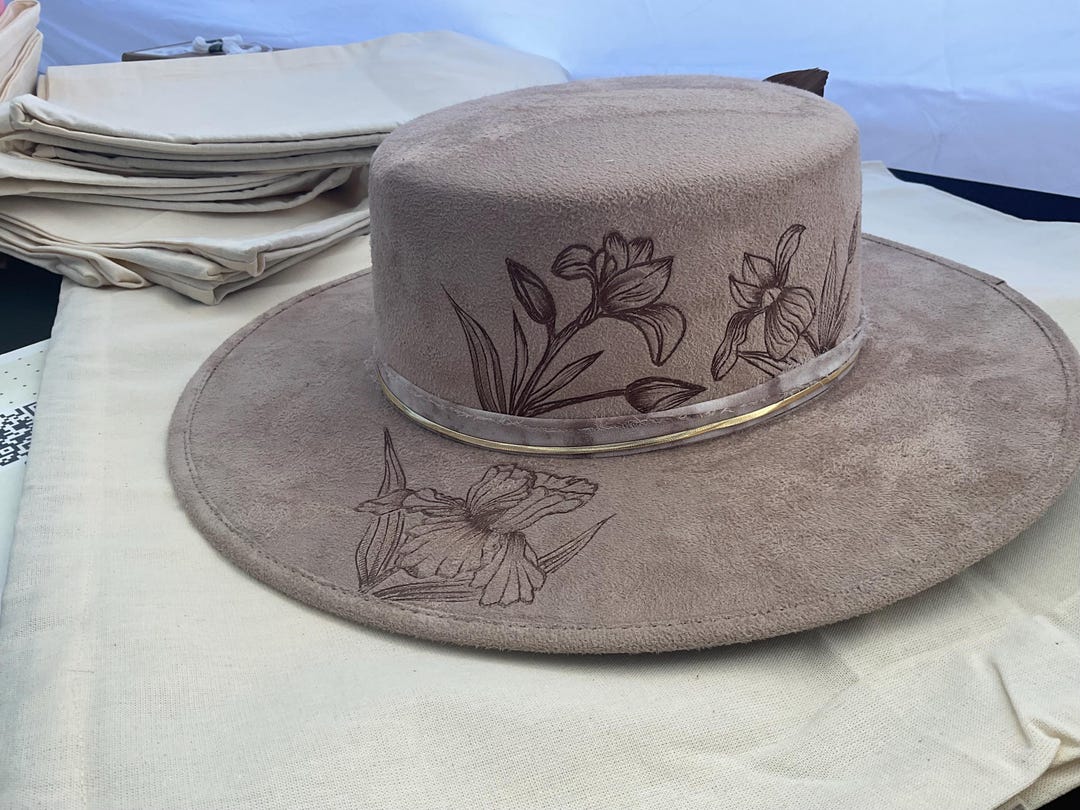 Personalize Your Style With Our Hand-burned, Spanish Style Wide Brim ...