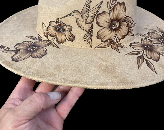 Broad Tailed Hummingbird Embroidered Baseball Cap, Low Profile Dad Hat ...