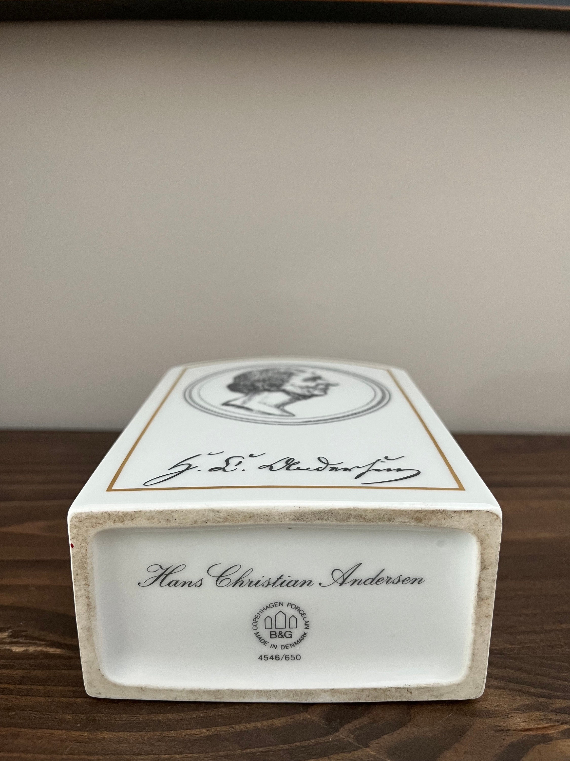 Hans Christian Andersen Tea Caddy - Etsy