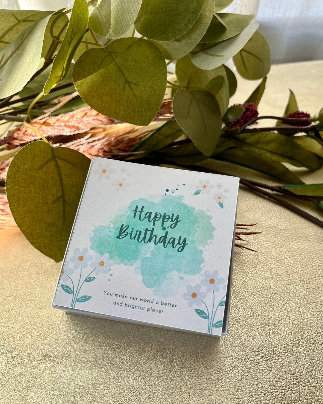 Happy Birthday Card to Go With Your Gift - Etsy