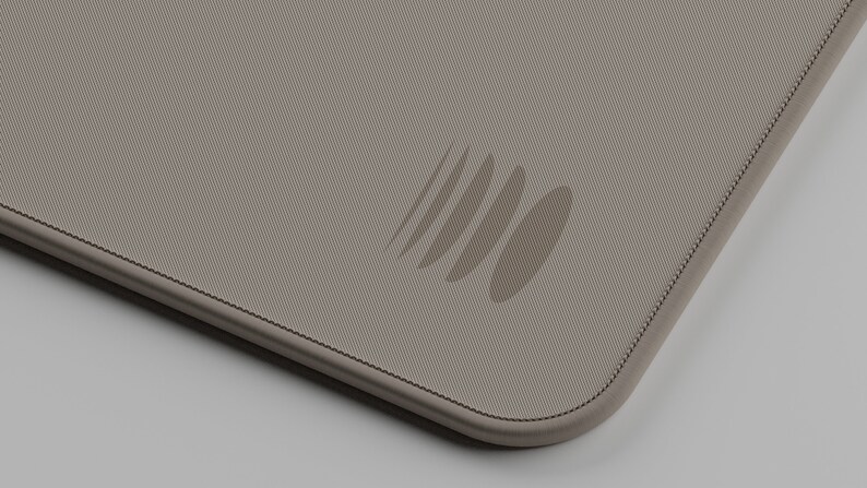 Beige Minimal Office Deskmat, Aesthetic Mousepad, XL - Etsy