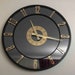 Mirrored Wall Clock: Handmade Modern Home Decor (40cm) - Etsy