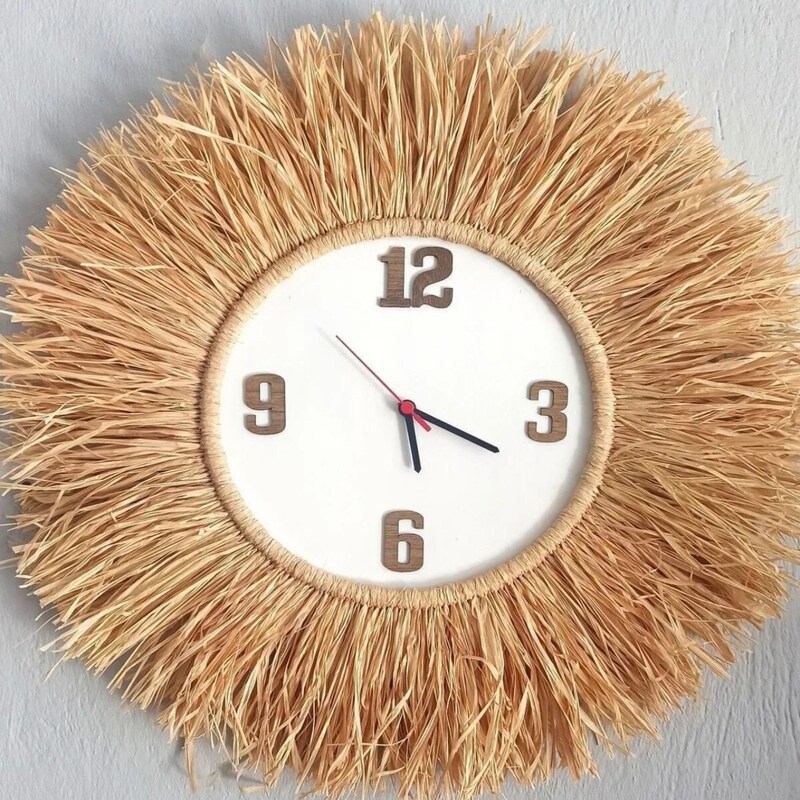 Boho Wall Clock - Etsy