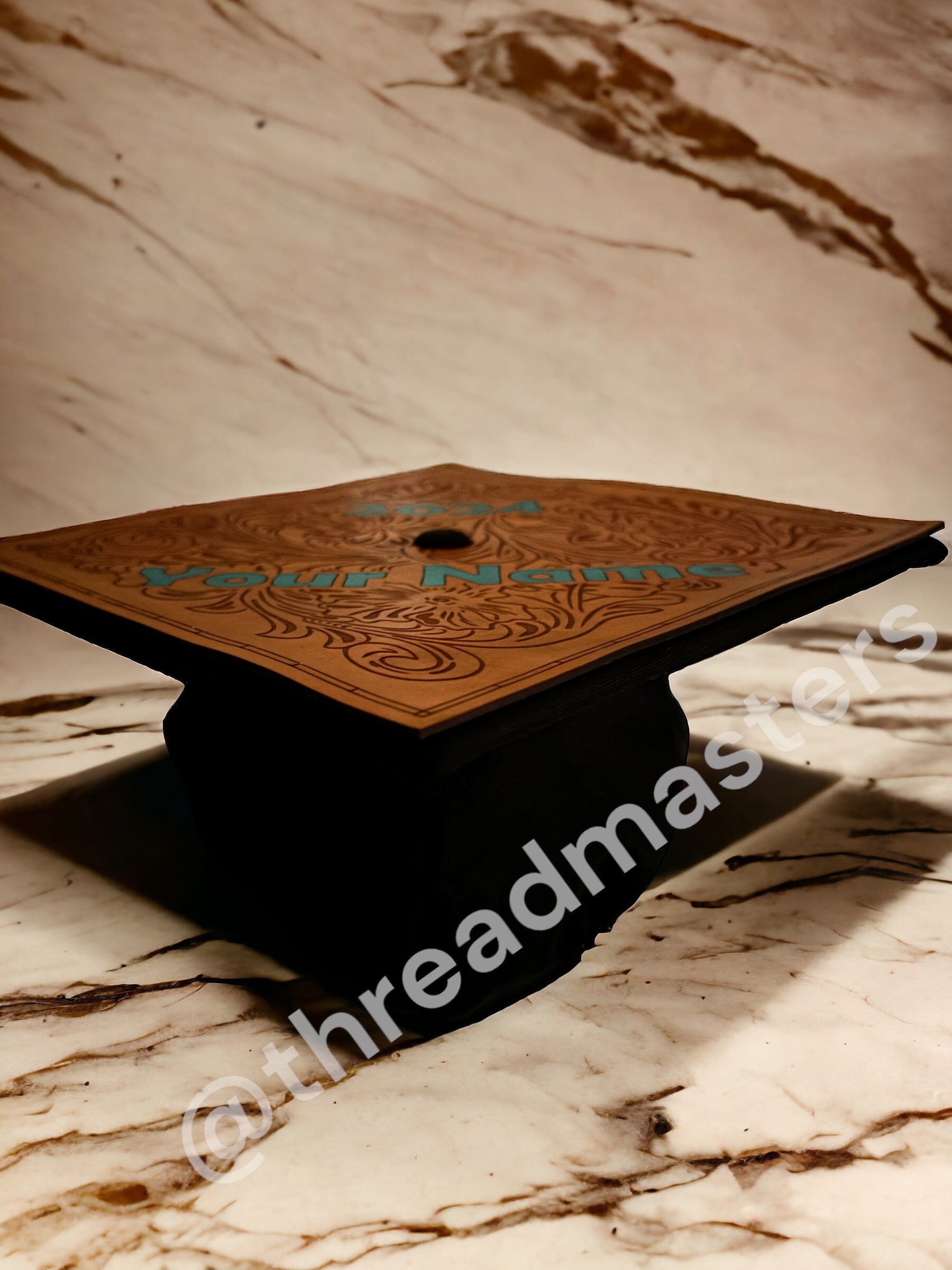 Leather Graduation Cap Topper - Etsy
