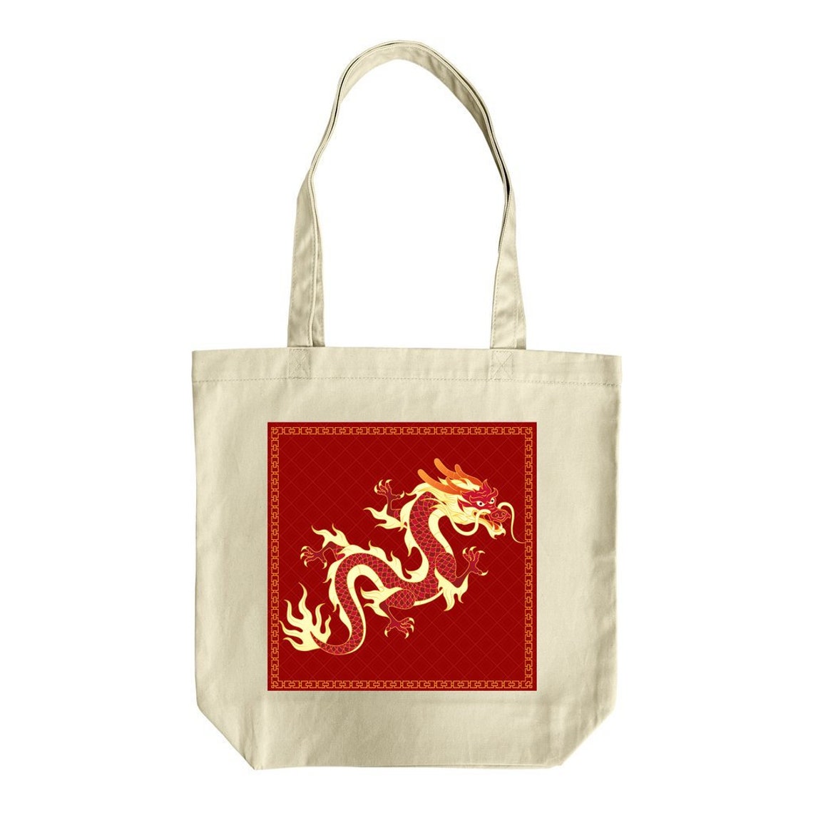 Year of the Dragon, Chinese New Year, Great Dragon Tote, Beautiful ...