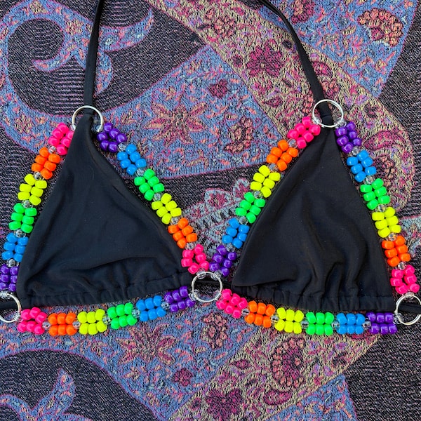 Beaded Bra - Etsy