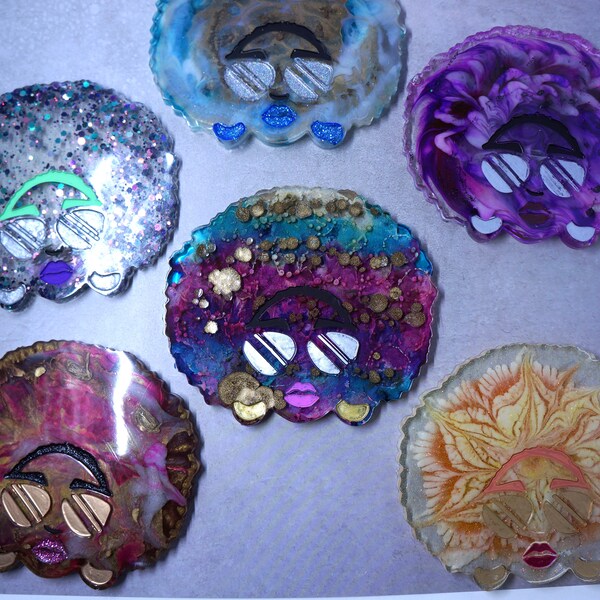 Afro Centric Coasters - Etsy