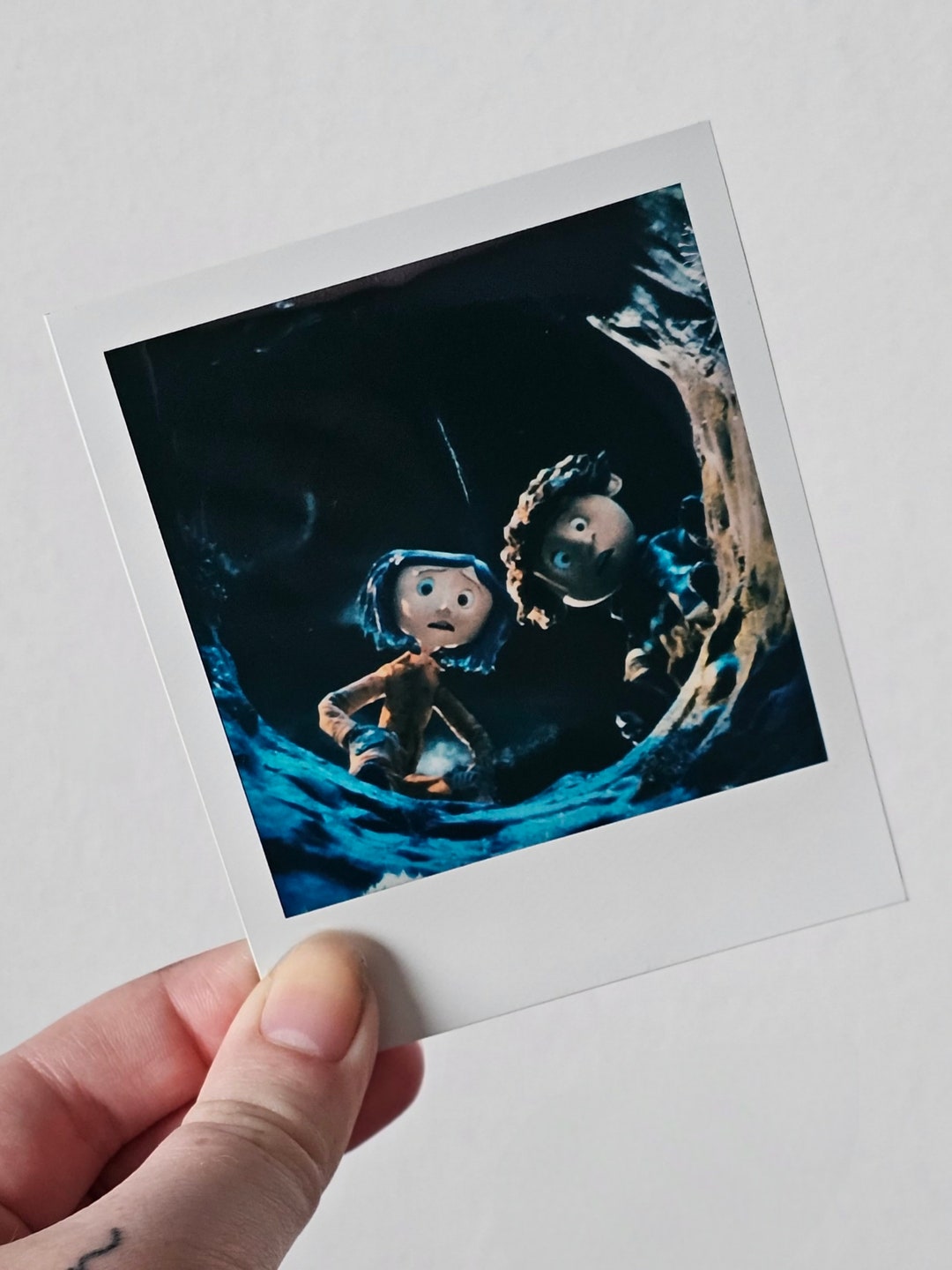 Coraline Movie Scene Wybie Well Polaroid Photo christmas Gift, Tim ...