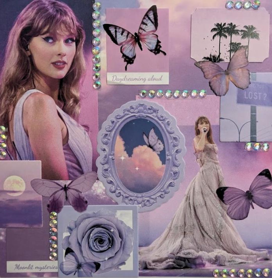 Taylor Swift Handmade Collage - Etsy