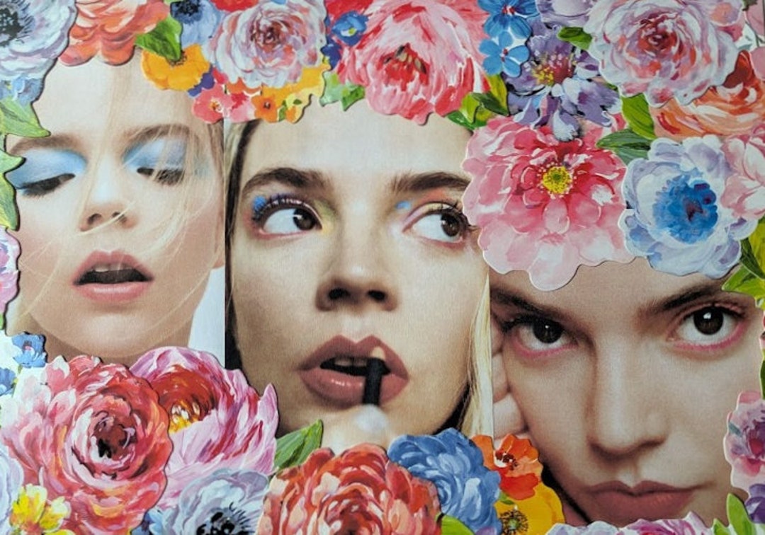 Anya Taylor-joy Handmade Collage - Etsy