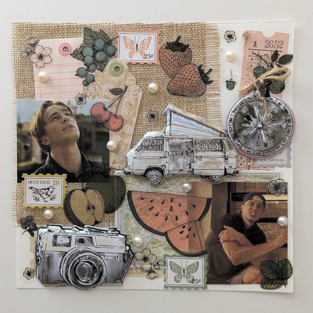 Rafe Cameron / Drew Starkey Handmade Collage - Etsy