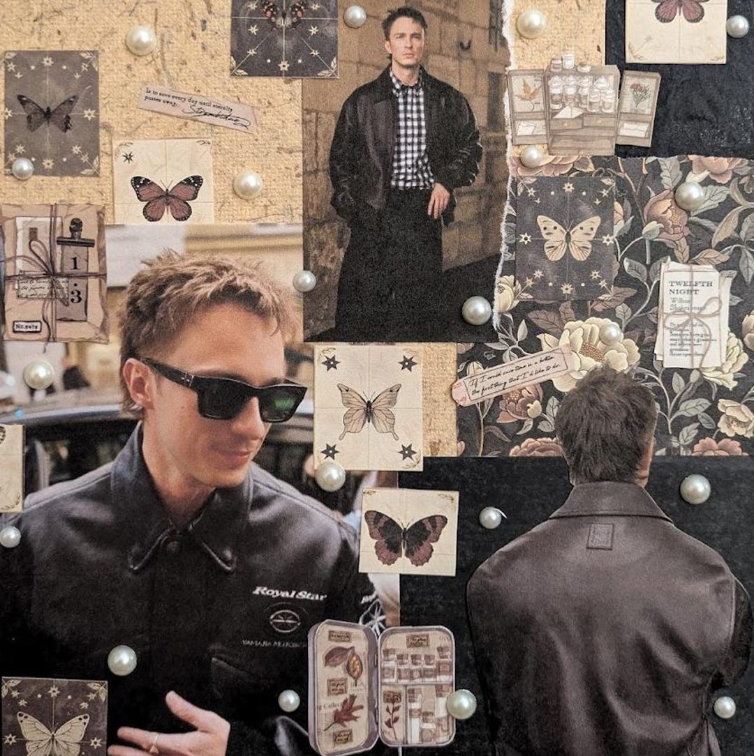 Drew Starkey Handmade Collage - Etsy