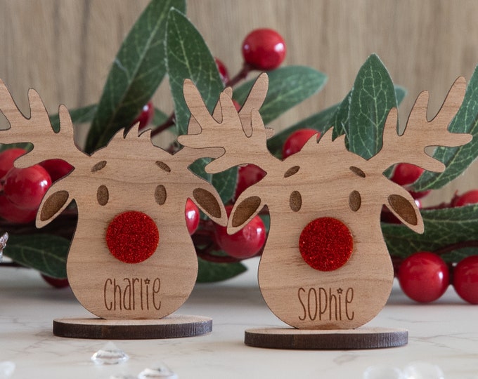 Personalised Christmas House Favour Boxes, Gift Boxes, Name Place ...