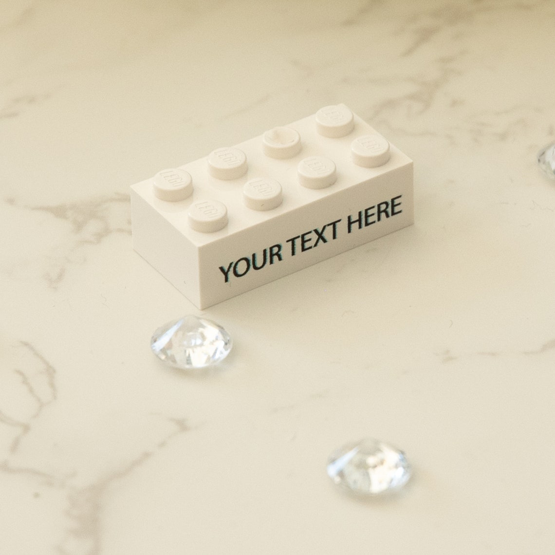 Personalised Lego Brick Made From Genuine LEGO Bricks. Choice of 20 ...