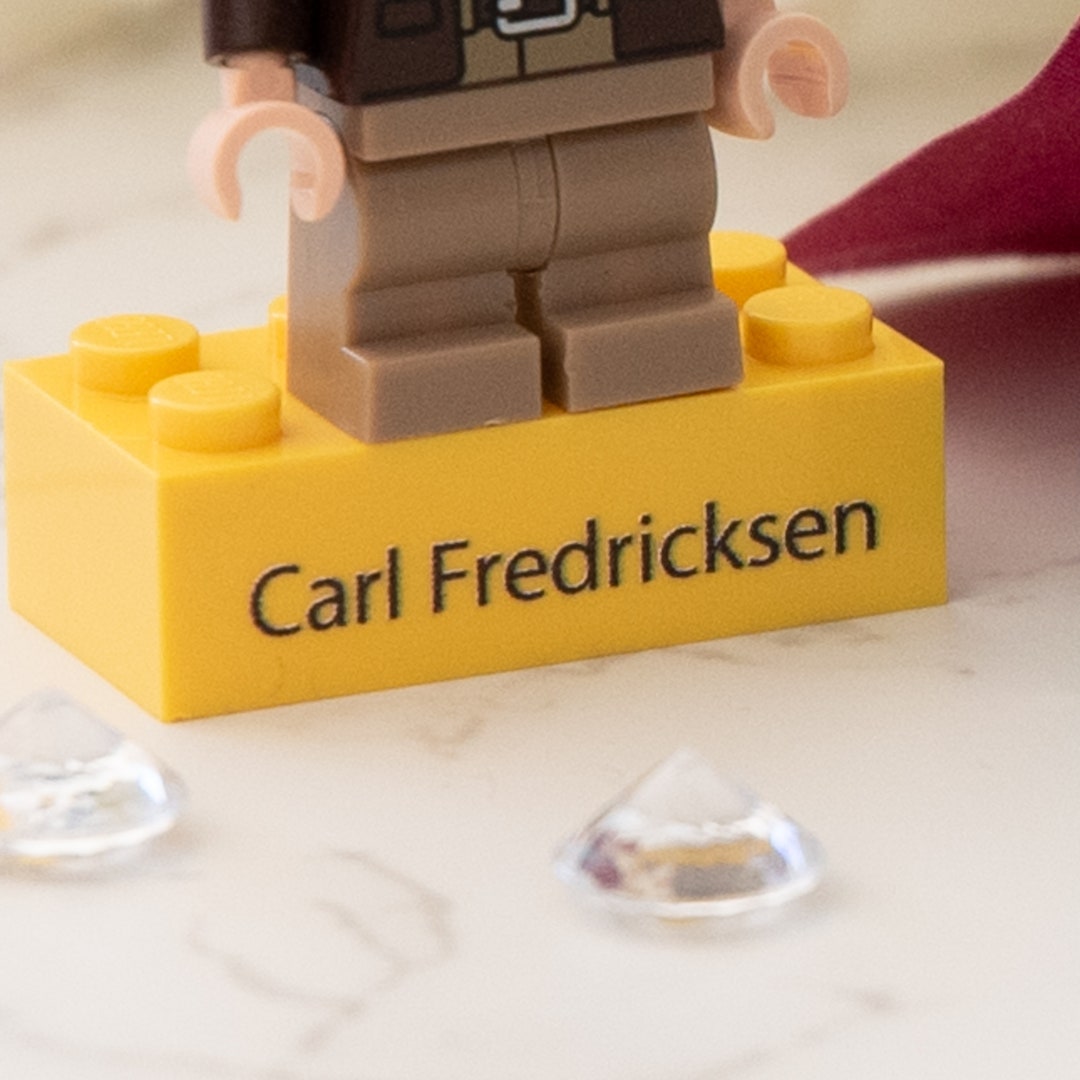 Personalised Lego Brick Made From Genuine LEGO Bricks. Choice of 20 ...