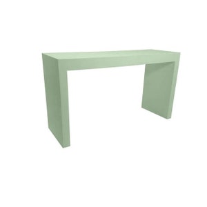 Late 20th Century Parsons Style Mint Green Console Table - Etsy
