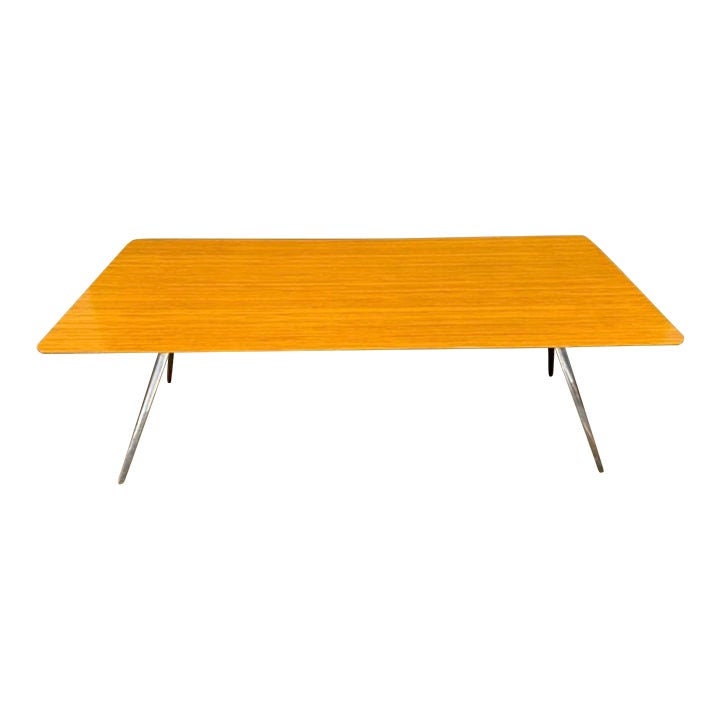 1990s Mid-century Modern Style Zembrano Wood Dining Table - Etsy