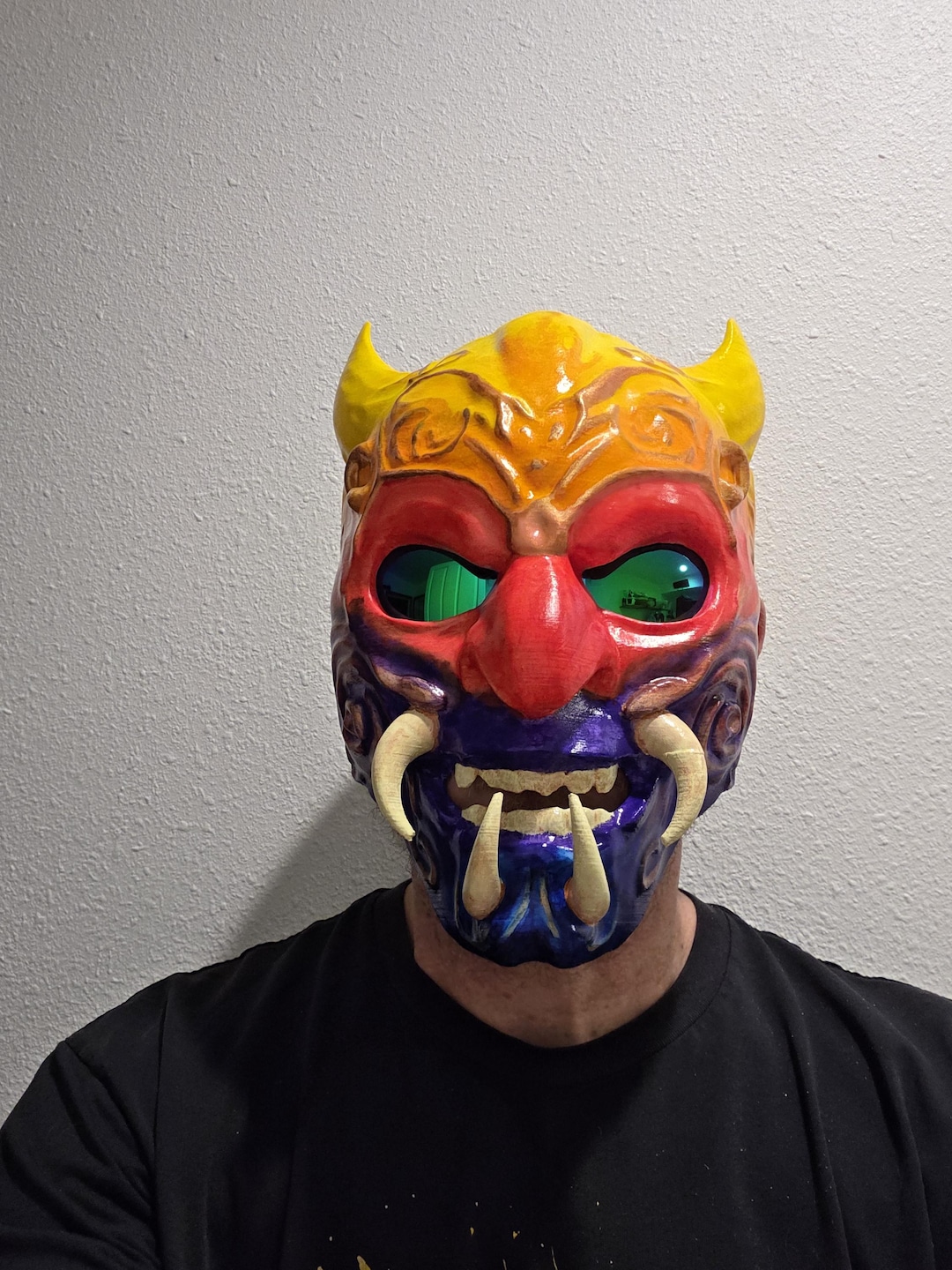 3D Printable Brujo Mask STL File: Witch Cosplay, Masquerade Decor - Etsy