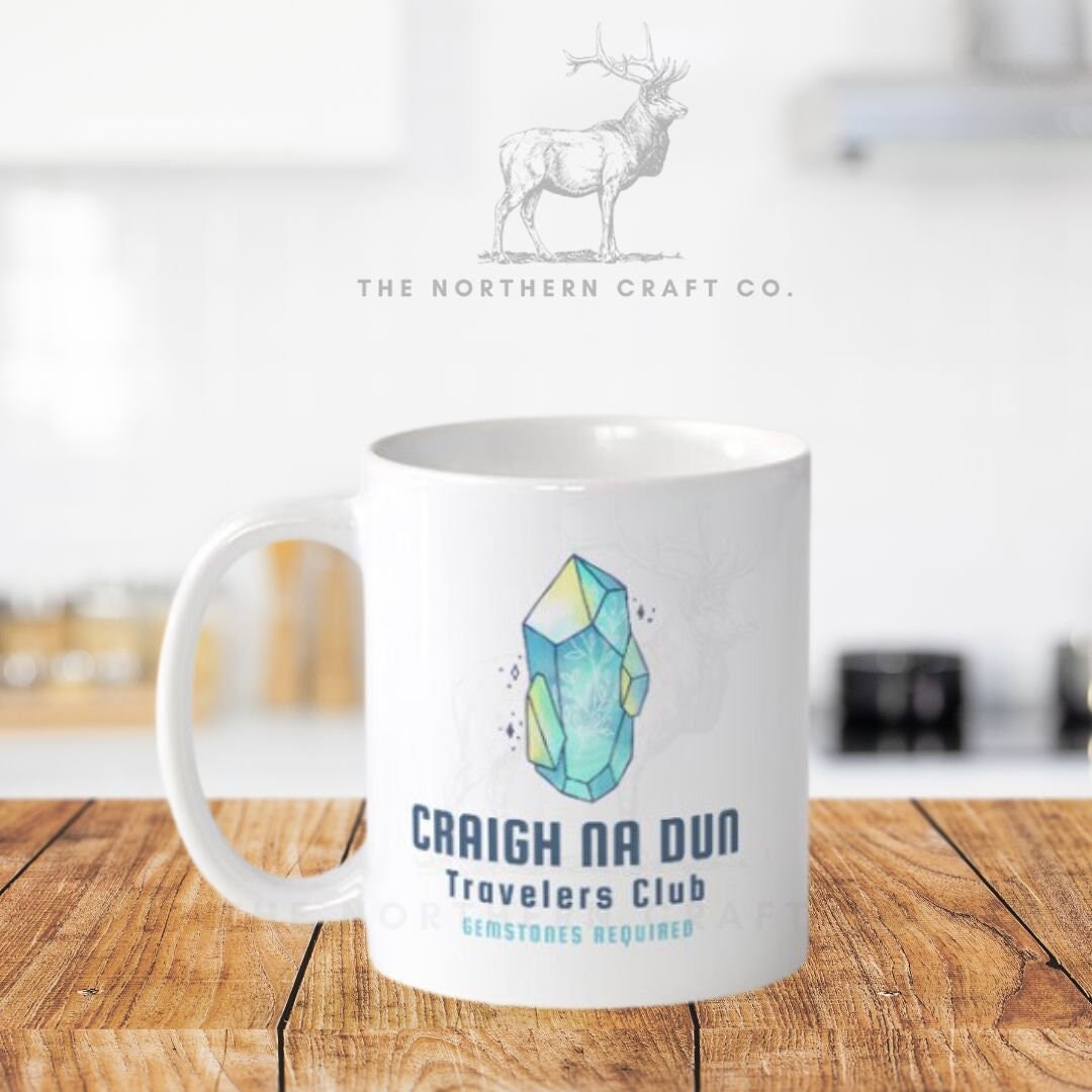 Outlander Coffee Mug - Craigh Na Dun Travelers Club - Outlander Fan ...