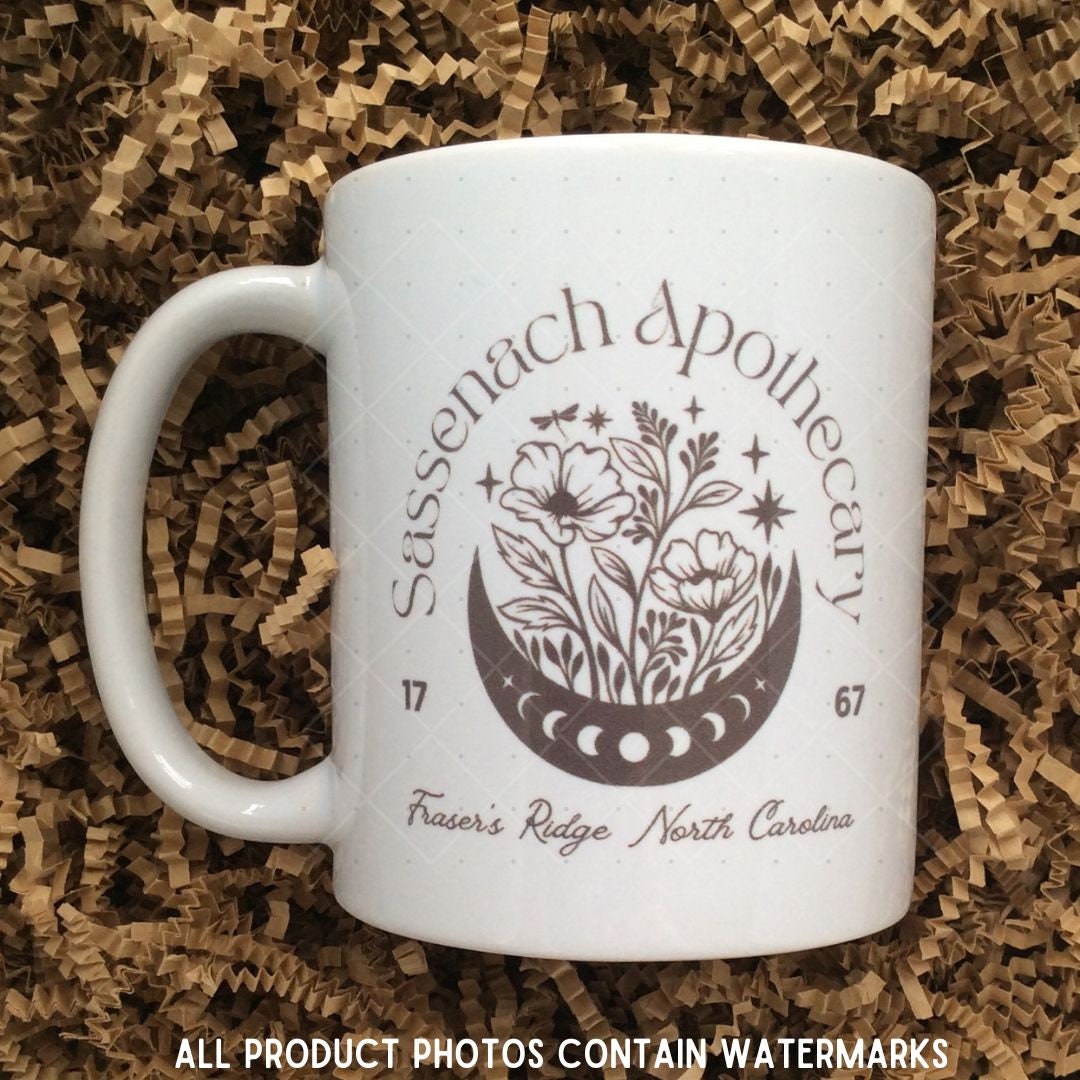 Outlander Coffee Mug - Sassenach Apothecary - Outlander Fan Gift ...