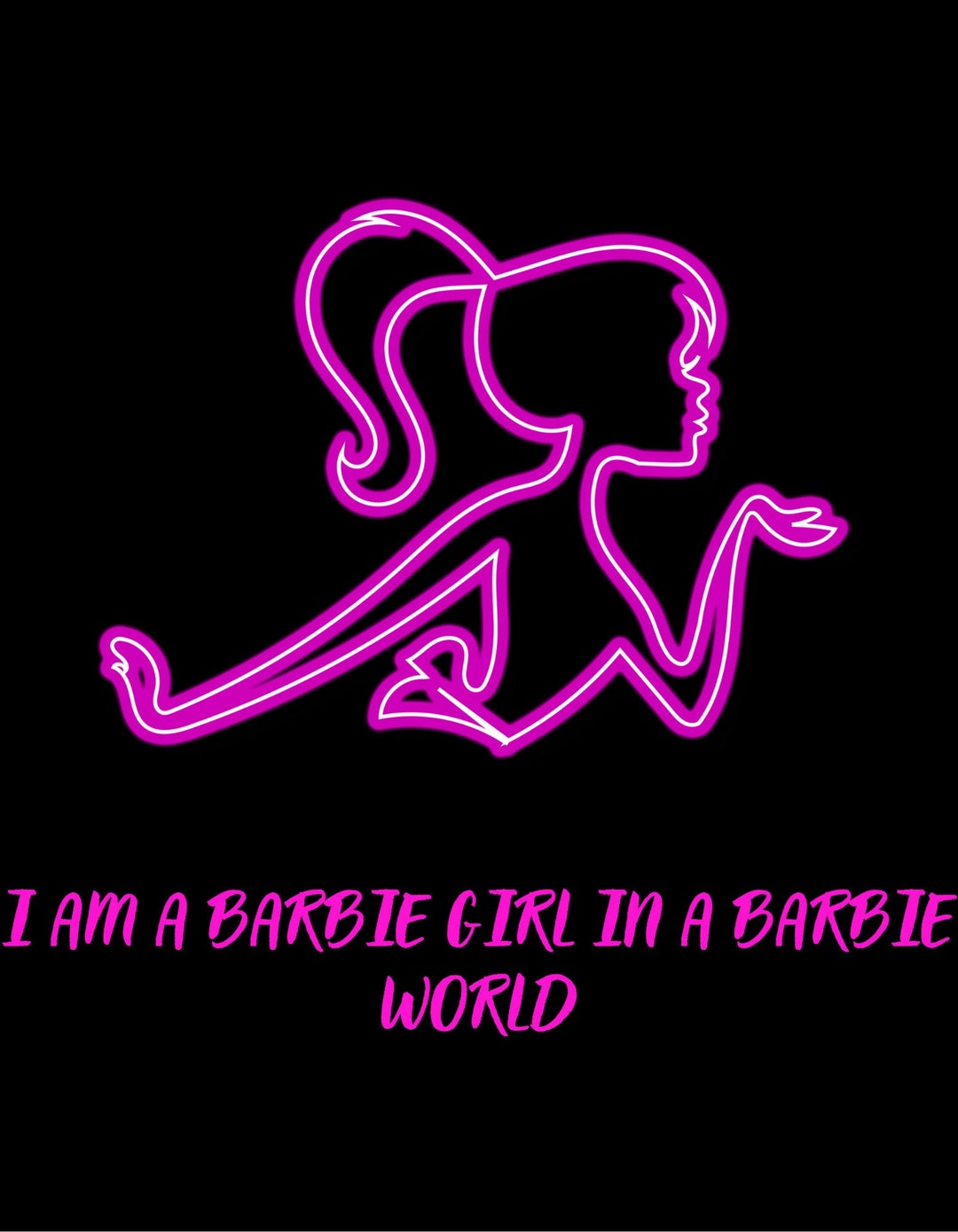 Barbie Girl Design - Etsy