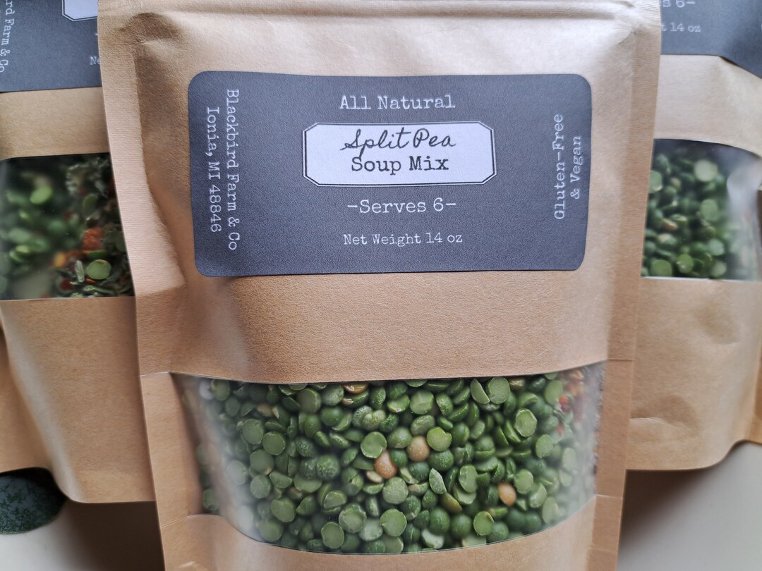 All Natural Split Pea Soup Mix - Etsy