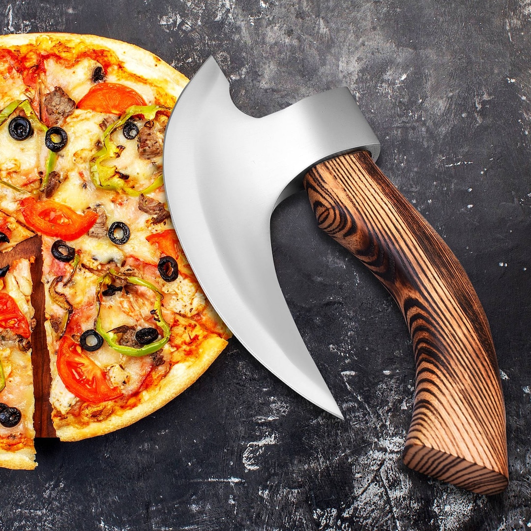 Viking Pizza Cutter Axe, the Original Custom Hand Forged Pizza Axe ...
