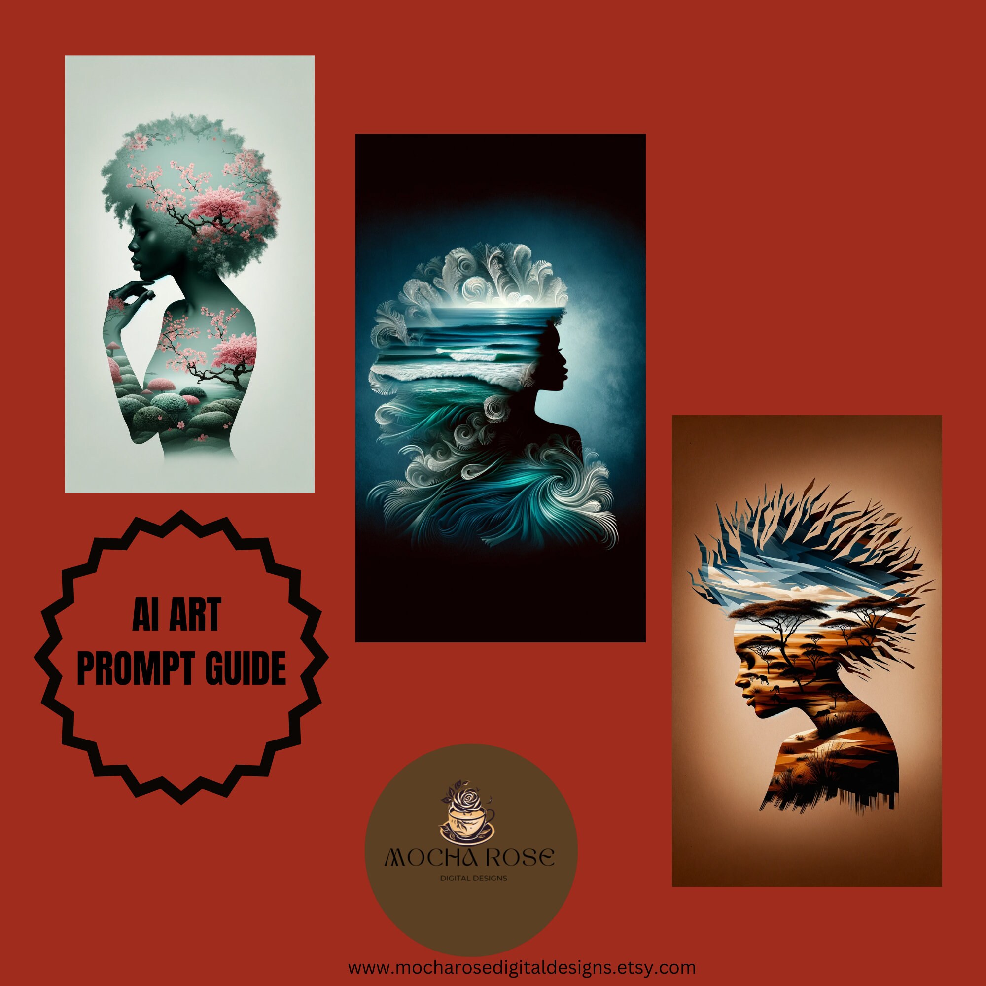 Beauty of Nature Chatgpt AI Art Prompt Guide, 12 African American Woman ...