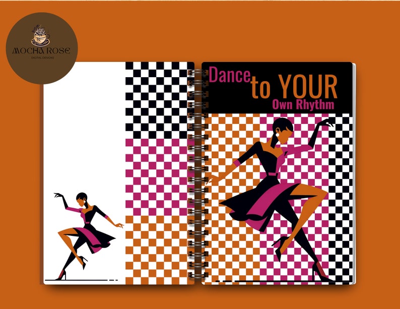 Dance to Your Own Rhythm Black Women Notebook Covers, Journal Covers ...