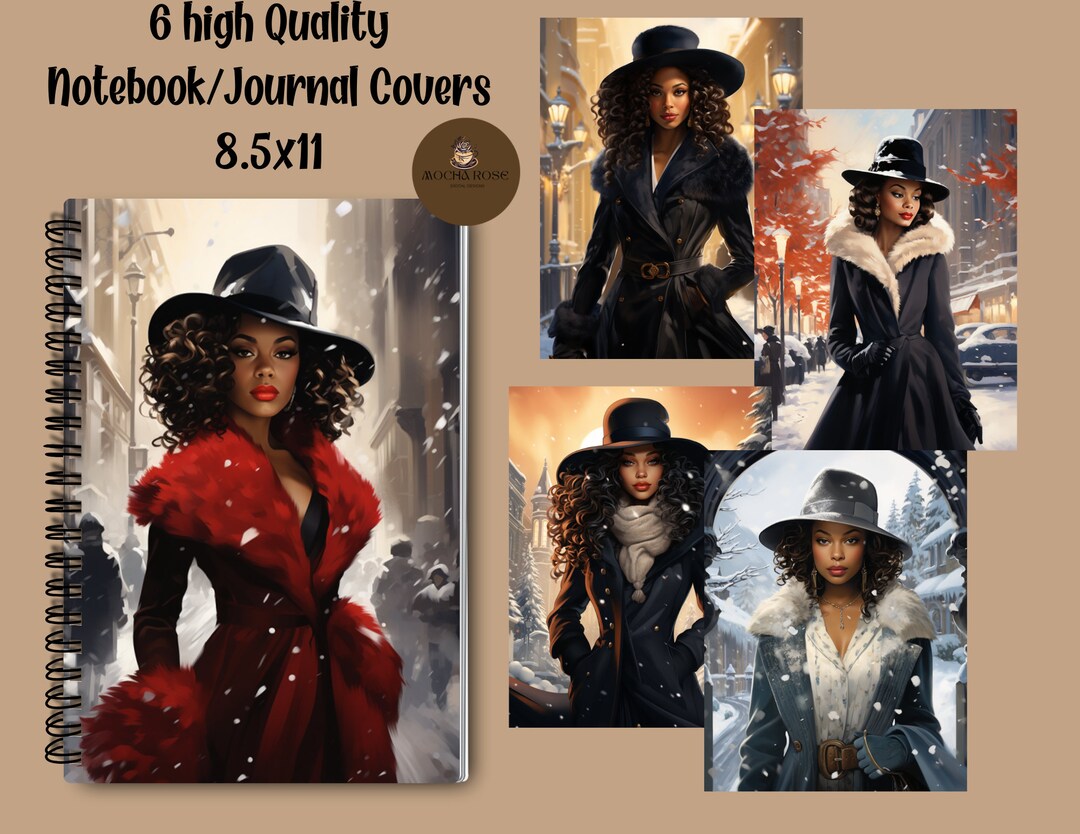 Urban Chic Notebook Covers, Journal Covers, African American Notebook ...
