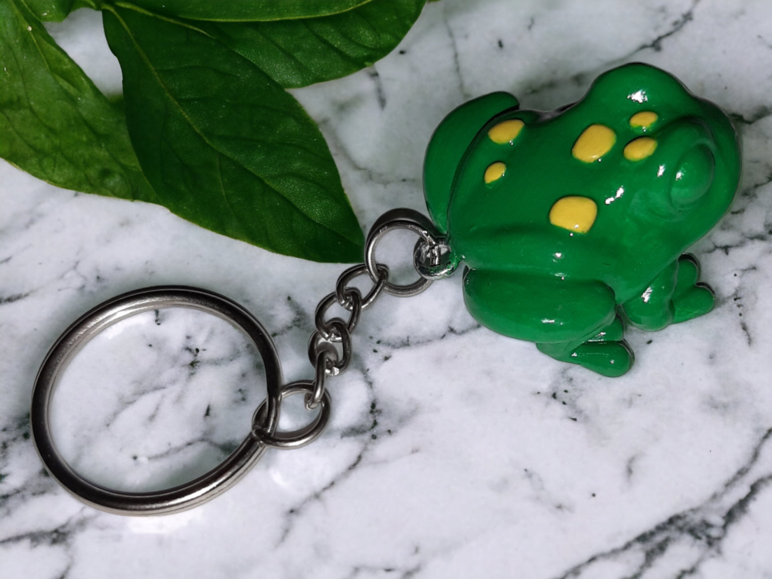Personalized Little Frog Key Ring - Etsy