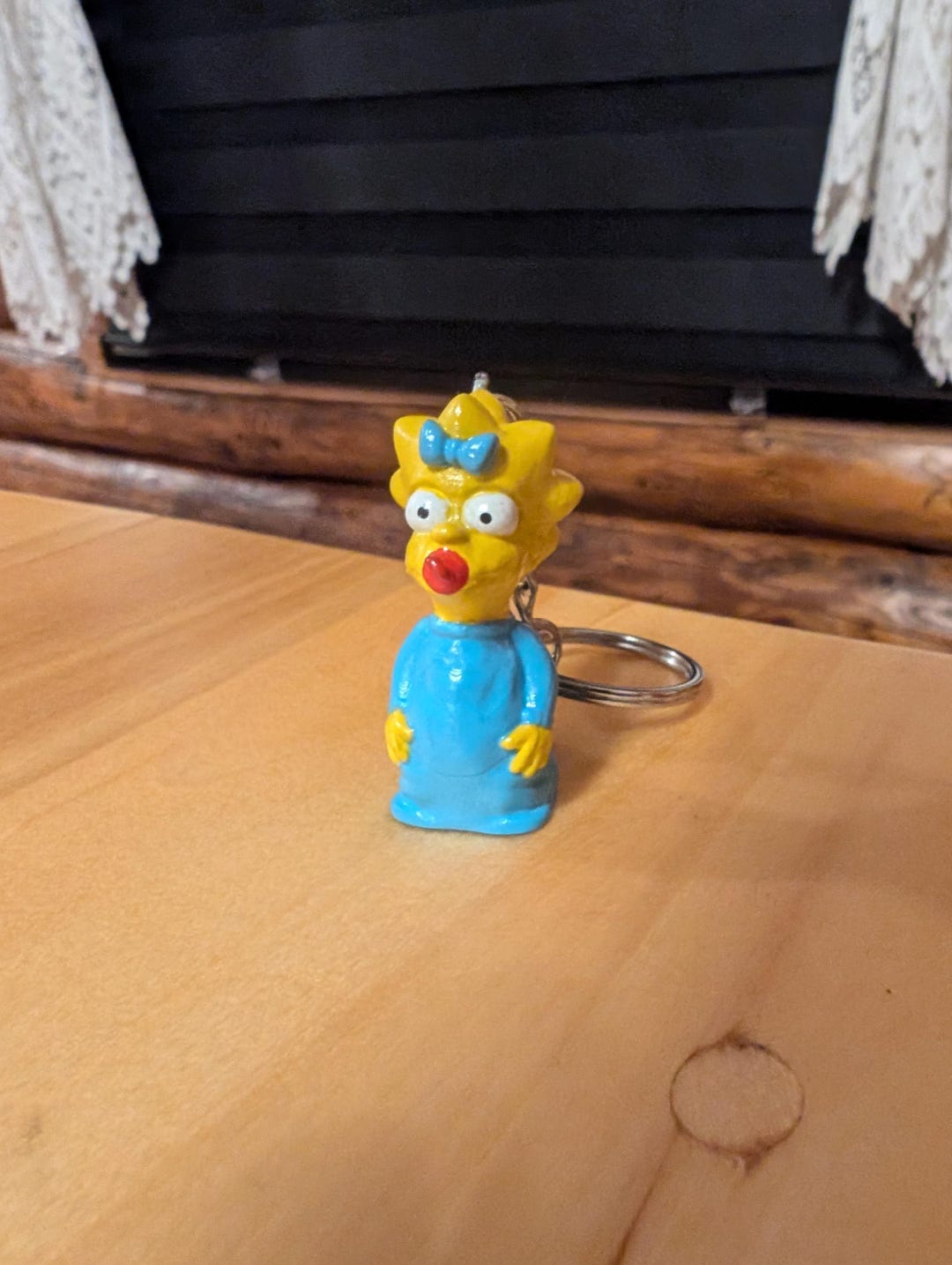 Maggie Simpson Personalized Keychain, the Simpsons - Etsy