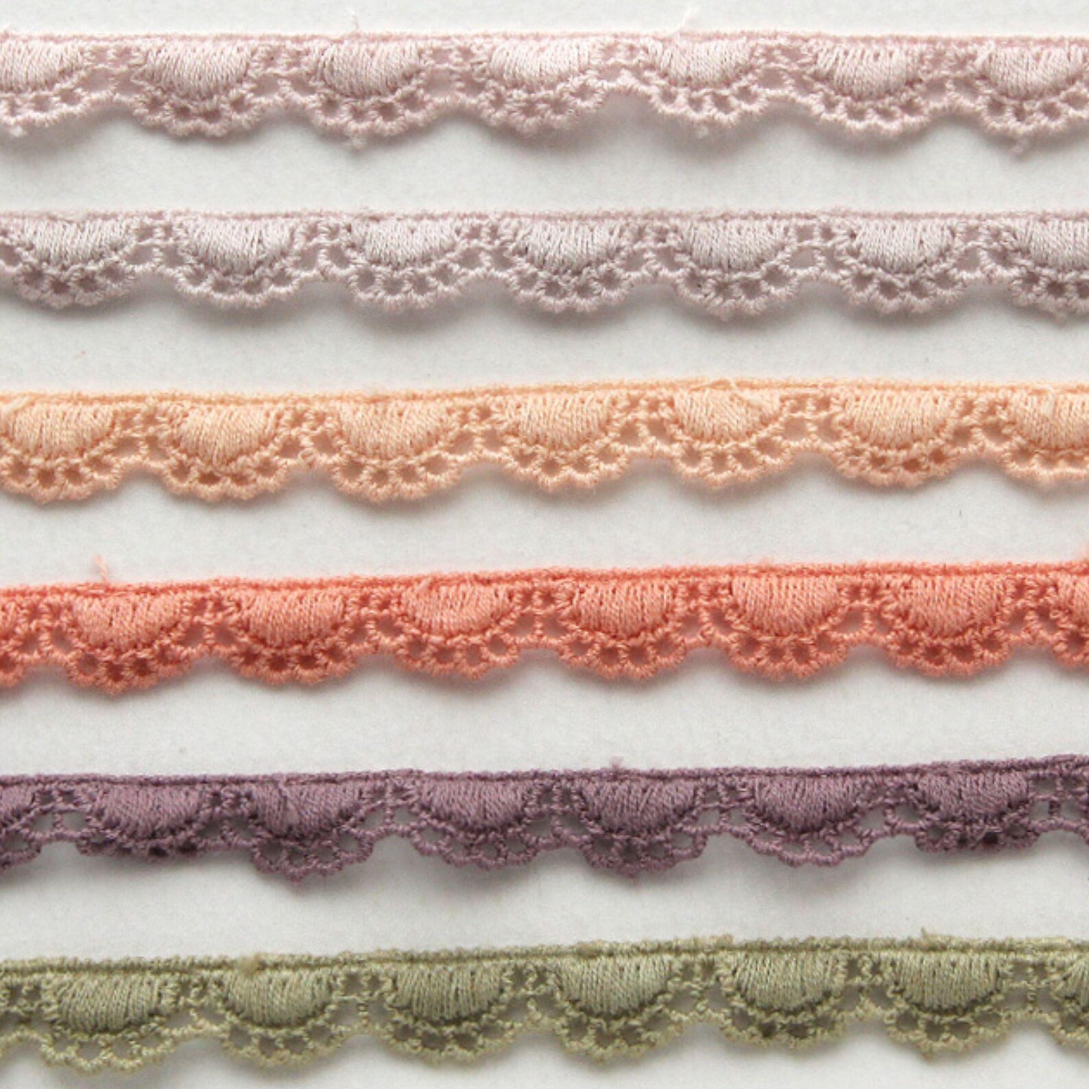 Semicircle Scallop Edge Lace Trim 5/10yards - Etsy