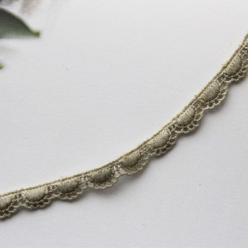 Semicircle Scallop Edge Lace Trim 5/10yards - Etsy