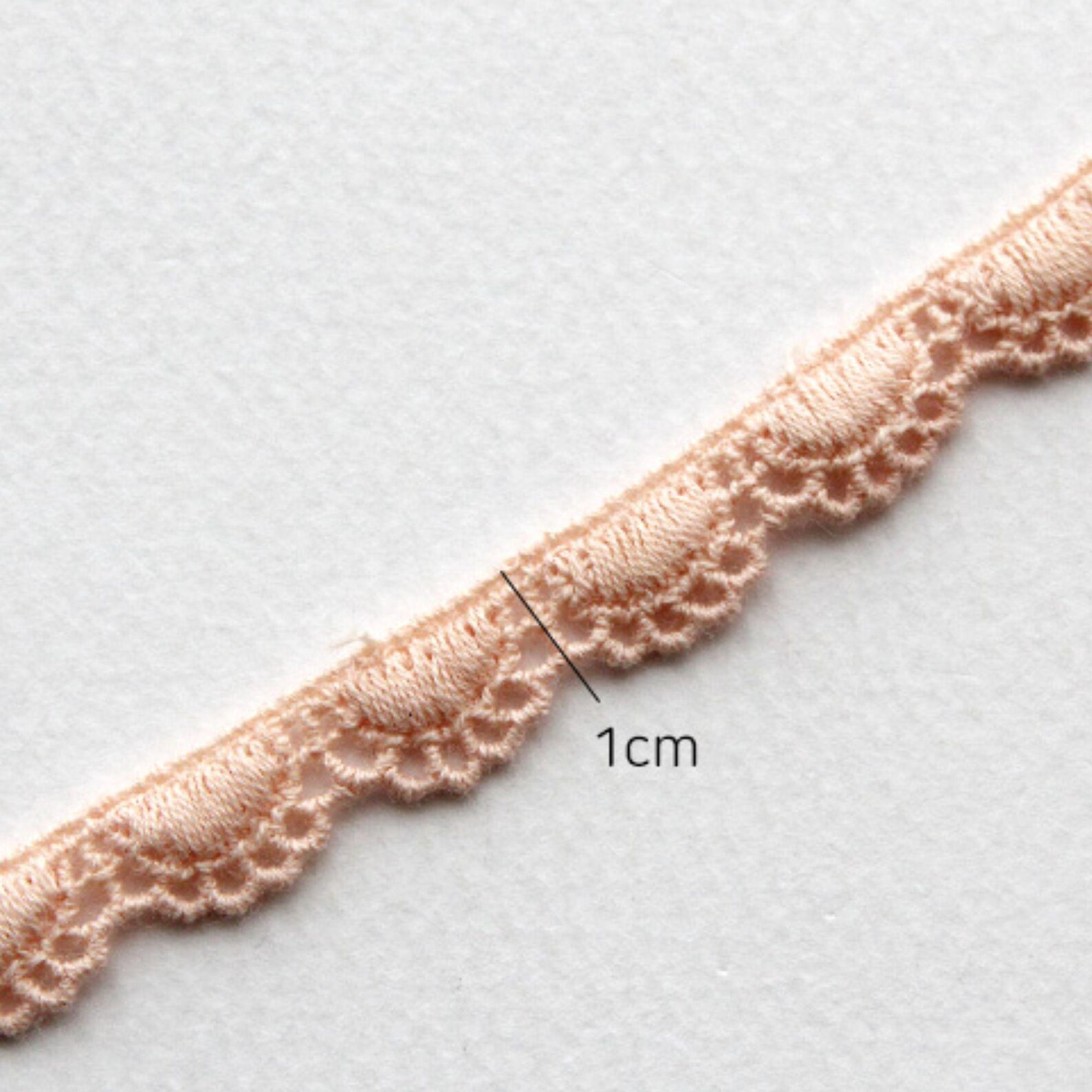 Semicircle Scallop Edge Lace Trim 5/10yards - Etsy