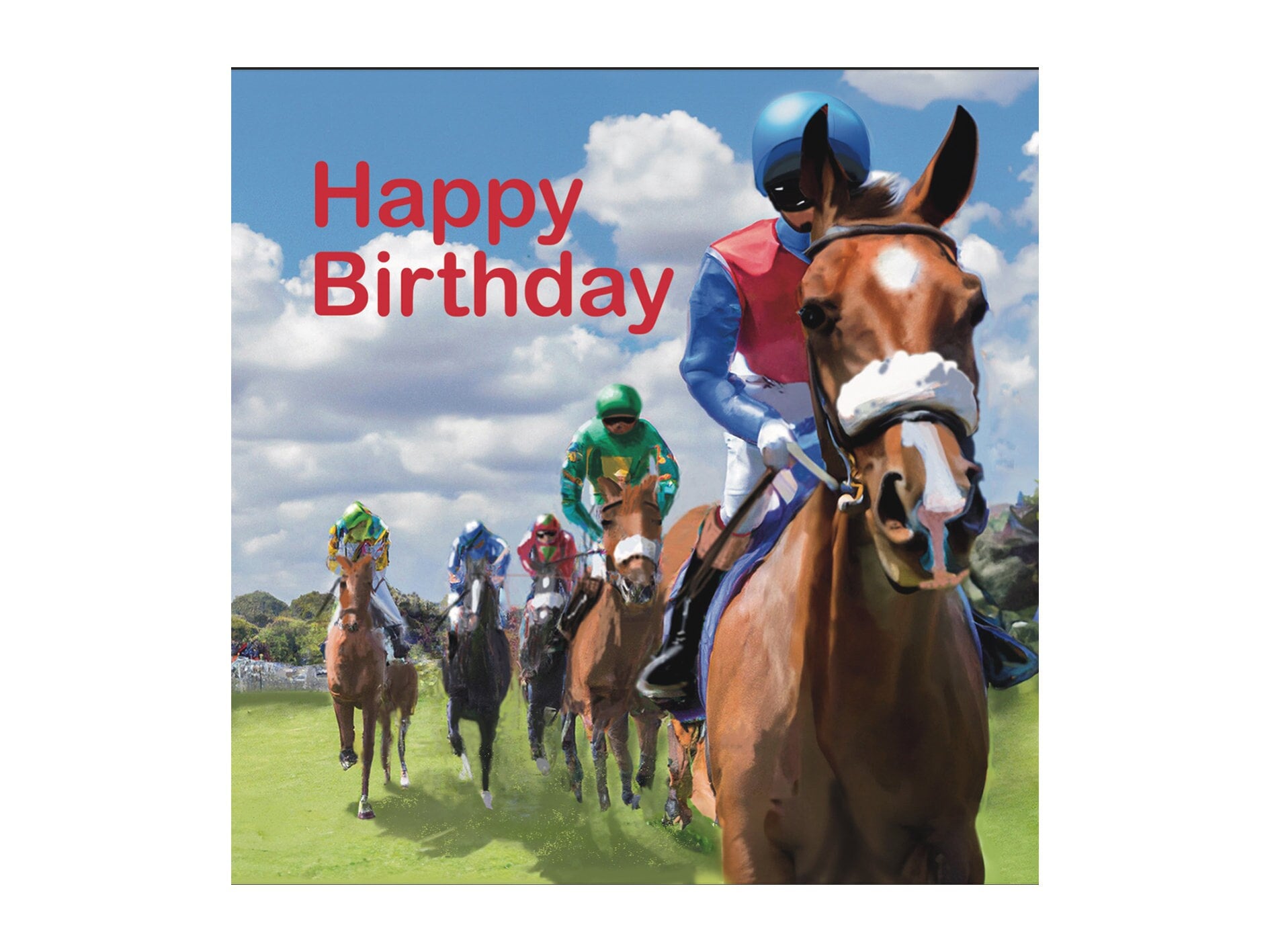 Happy Birthday Racehorse