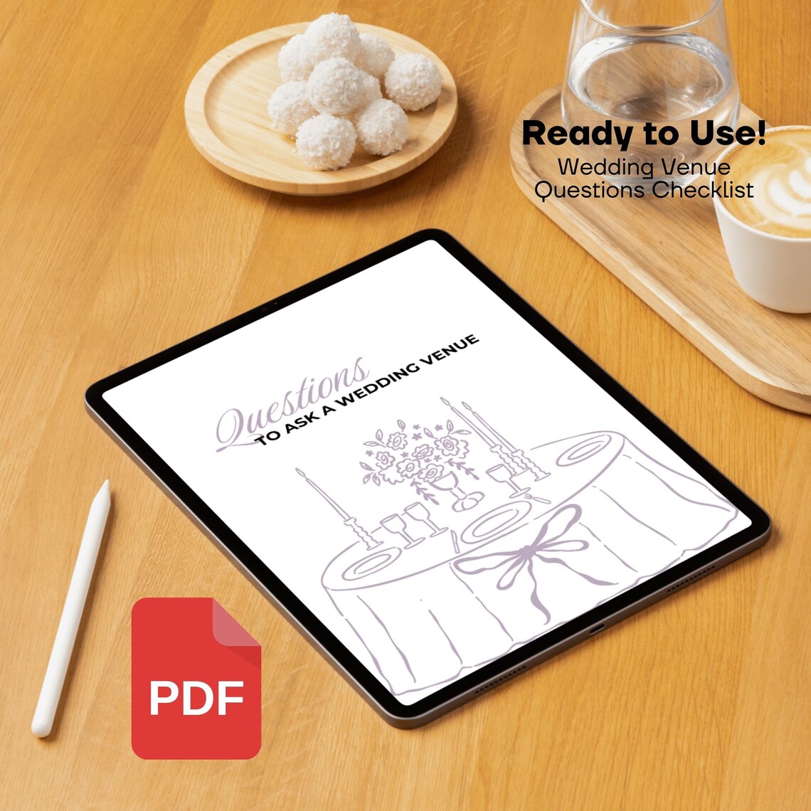 Wedding Venue Questions Checklist | 8-page Printable PDF | Wedding ...