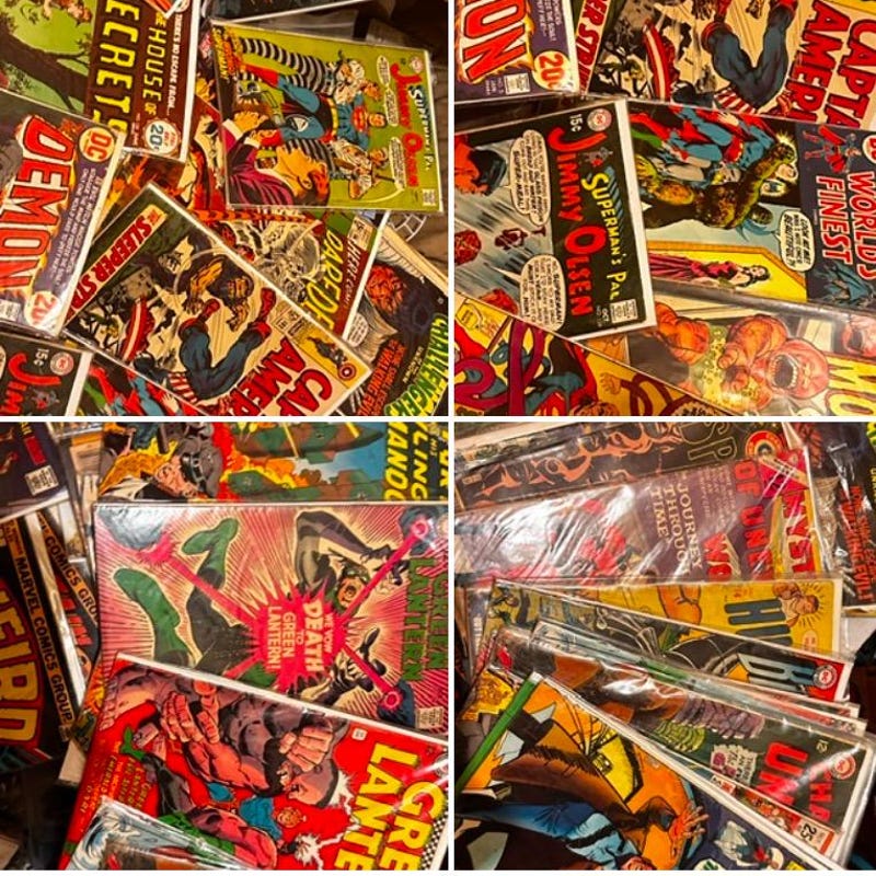 Vintage Comic Book - Etsy