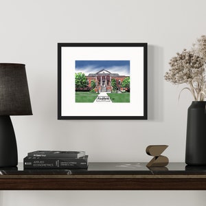 The Mcconnell Library at Radford University, Radford, VA | 8.5X11 Print ...