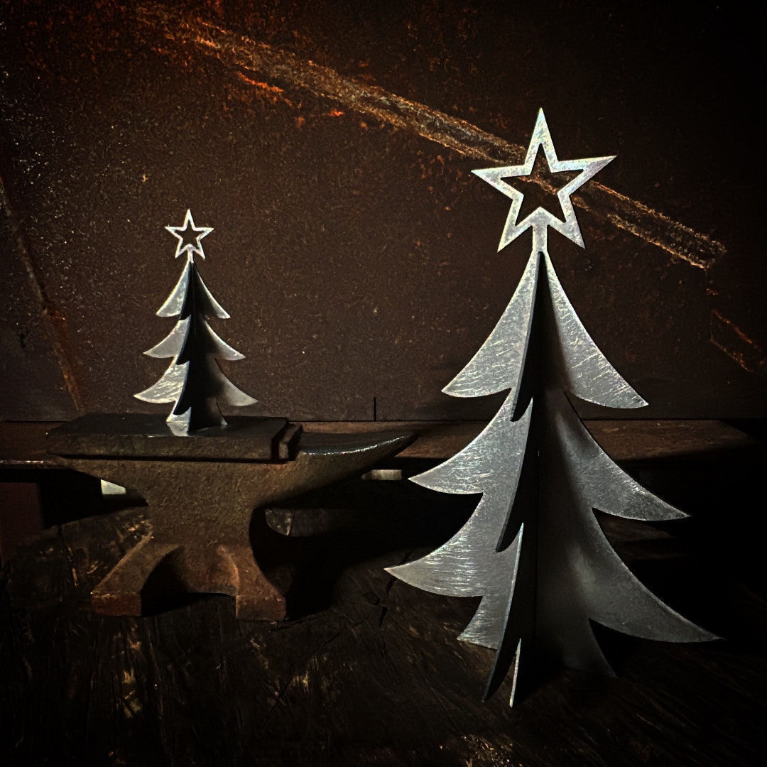 Mini Metal Christmas Tree - Etsy