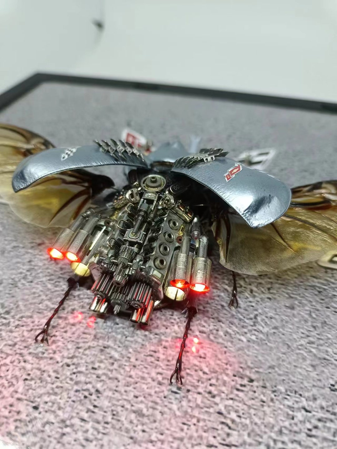 Carvette Meme Dynamic Bio Mechanical Steampunk Bug REAL Beetle Rare ...