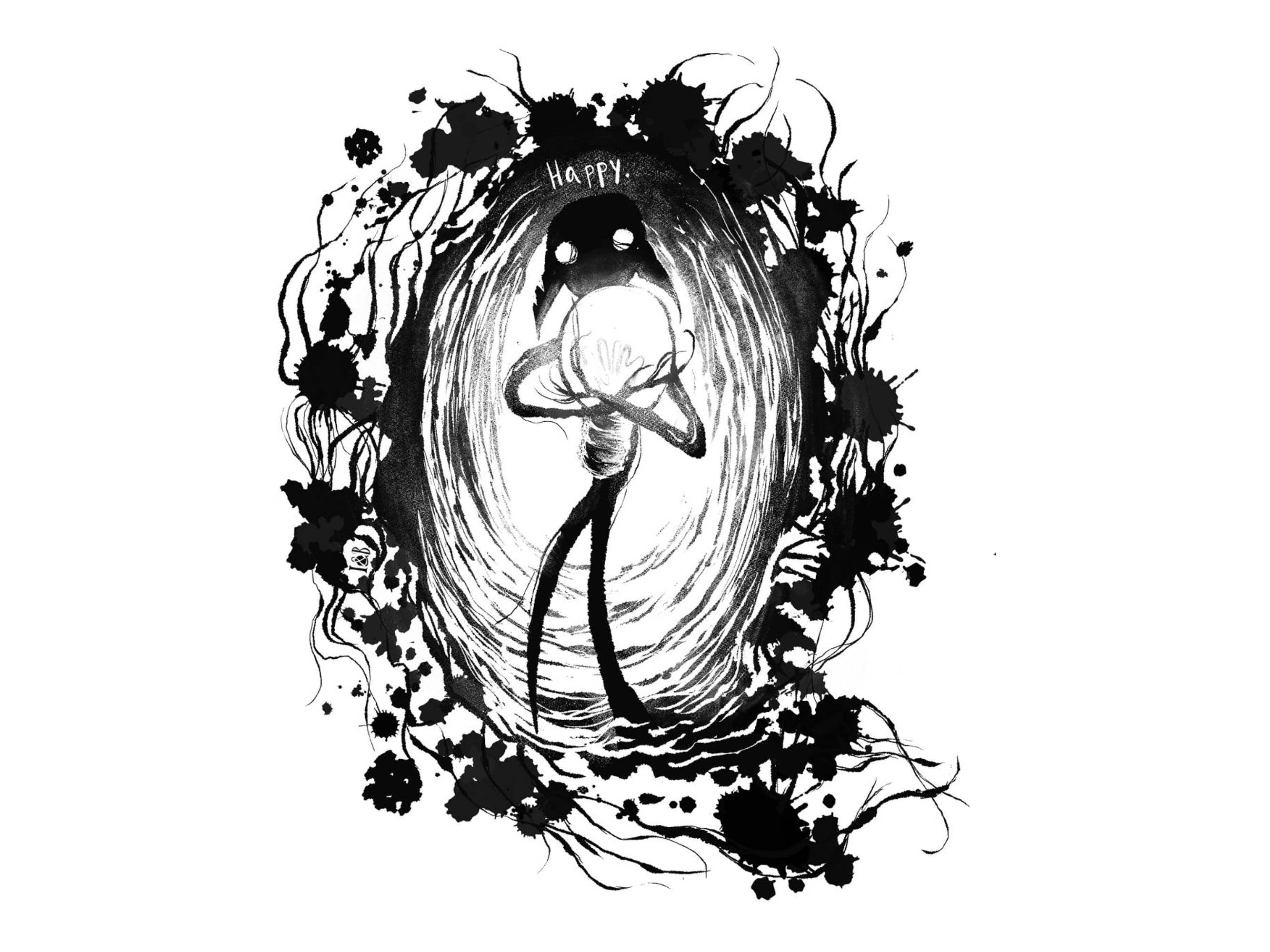 Lightbulb Ink Sprite 3” Vinyl Sticker - Etsy