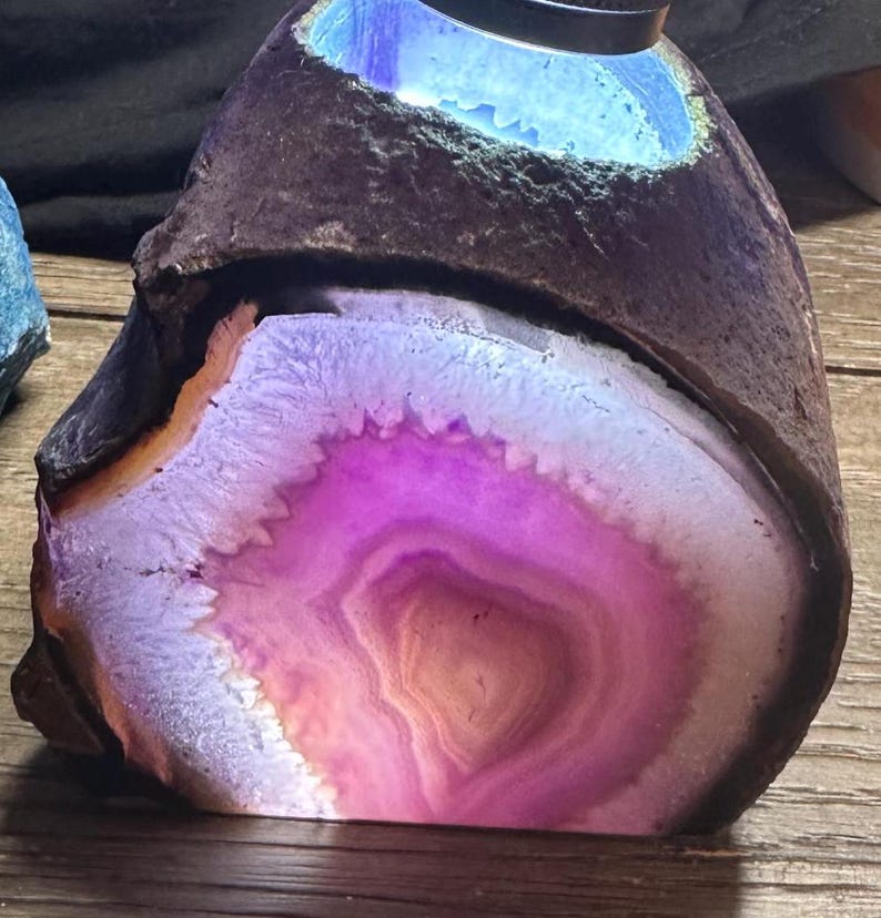 Agate Candle Holder - Etsy