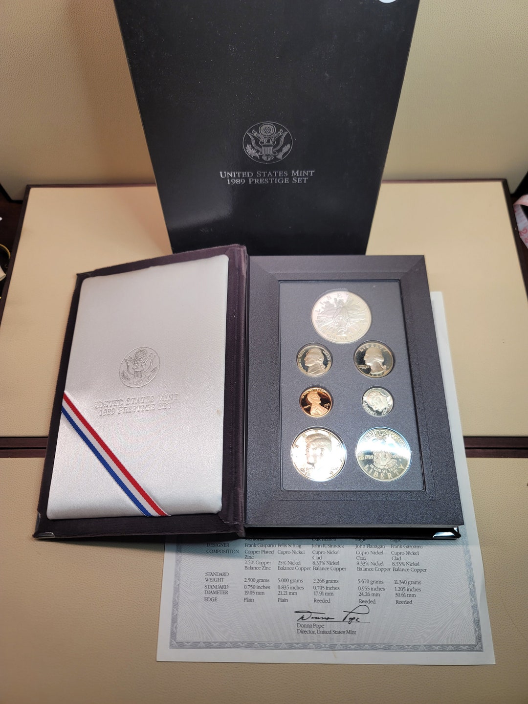 United States Mint 1989 Prestige Set - Etsy