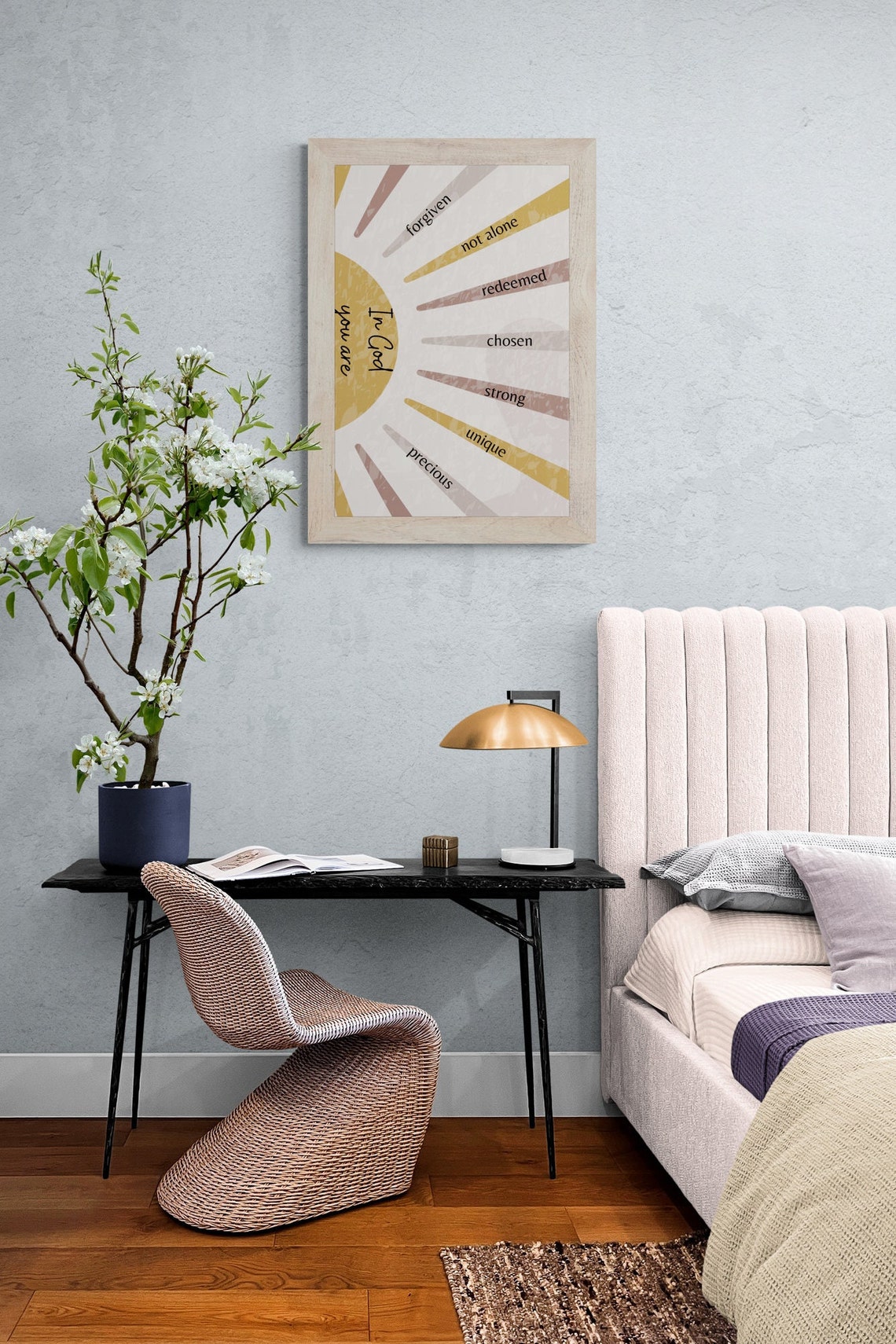 Encouraging Wall Decor for Girls, Uplifting Christian Decor, Girls ...