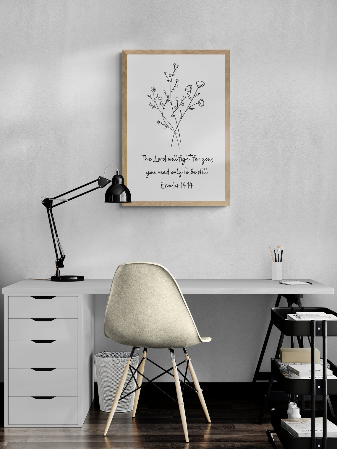 Home Decor Print, Floral Decor, Bible Verse Artwork, Christian Home ...
